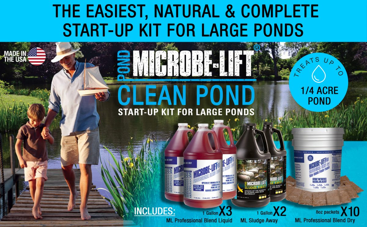 Clean Pond Start-Up Kit | Microbe-Lift