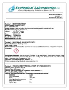 SDS_MICROBE_LIFT_OC | Microbe-Lift